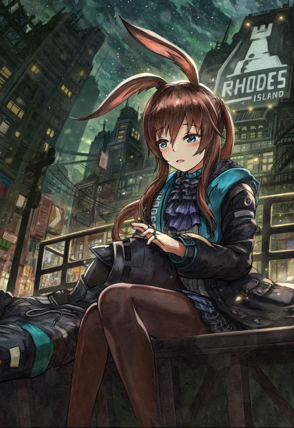 edy setiawan wijaya arknights amiya (arknights) animal ears bunny ears pantyhose | #647311 ...